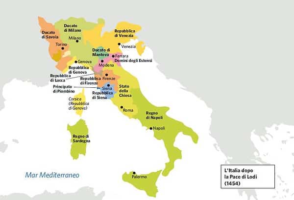 Pace di Lodi e politica dell'equilibrio - Storia - Studia Rapido
