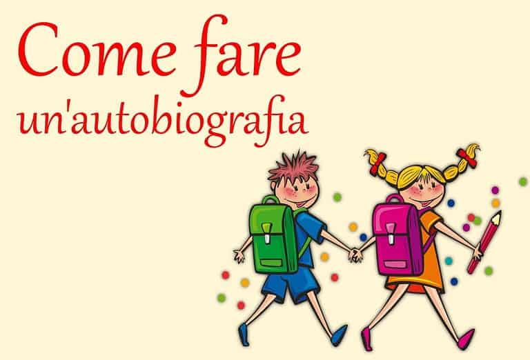 Come scrivere un'autobiografia schema e regole - Italiano - Studia Rapido